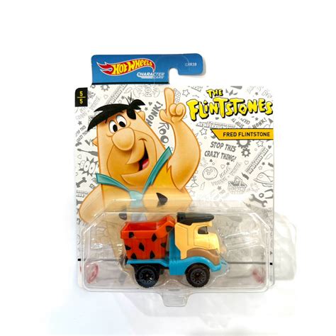 Hot Wheels Fred Flintstone ~ The Flintstones 🇺🇸เป็นสินค้าขายที่อเมริกา ️ 📦สินค้ามีพร้อมส่ง