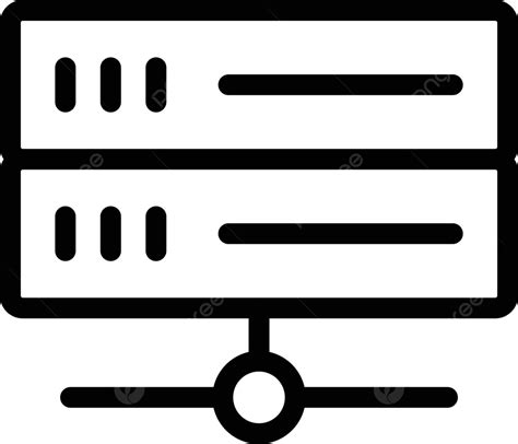 Database Concept Internet Center Vector Concept Internet Center Png And Vector With