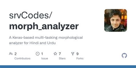 Github Srvcodesmorphanalyzer A Keras Based Multi Tasking Morphological Analyzer For Hindi