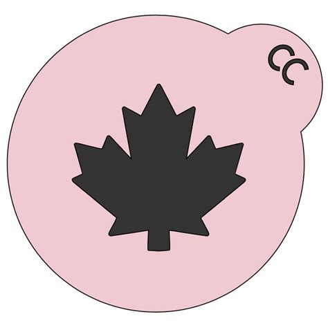 Maple Leaf Mini Stencil