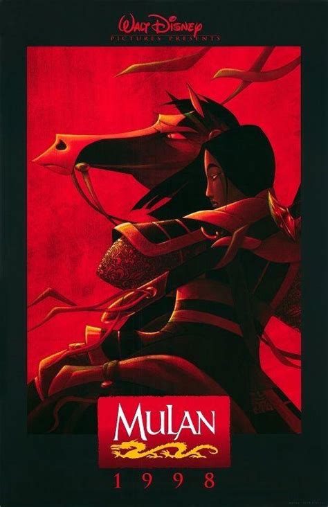 Mulan Movie Poster Walt Disney 11 X 17 Inches Mulan Poster