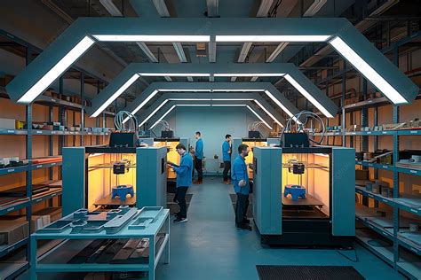 Innovative 3d Printing Lab For Industrial Parts Background 3d Printing Lab Industrial 3d