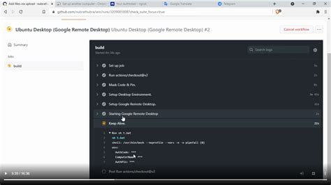 Free Ubuntu Rdp। Github । Root । Mainfull Version । 6 Hours Uptimevirus