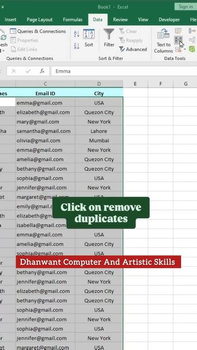 Remove Duplicate Values In Microsoft Excel Excel Exceltips Words Exceltricks Microsoft