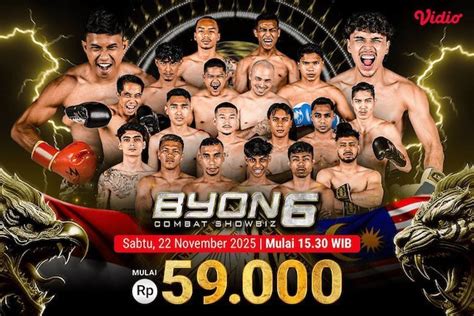Panas Byon Combat Showbiz Vol 6 Sajikan Duel Maut Indonesia Vs Malaysia Jilid Ii Tayang Di Vidio