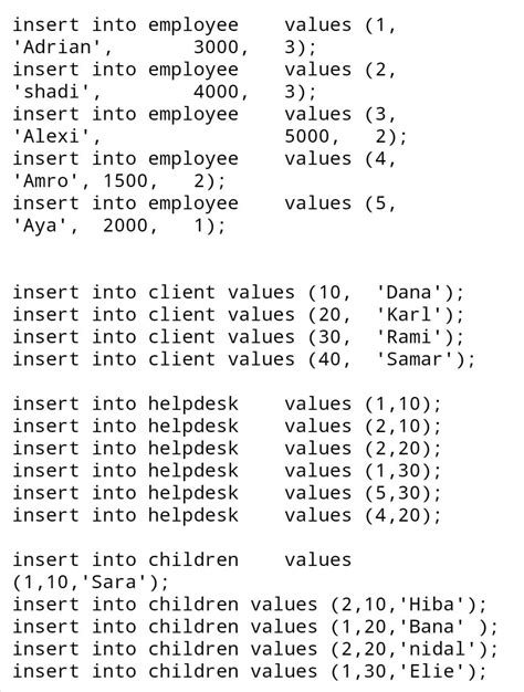 Solved Name Create Table Department Id Integer Not Null