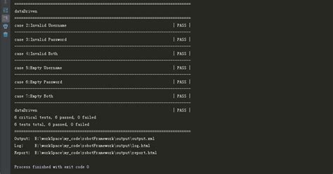 Python 36 Robotframework自动化框架 环境搭建、学习笔记test Contains No Keywords