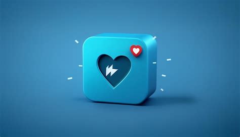 Premium Photo Like Notification Icon Social Media Notification Icon Generative Ai