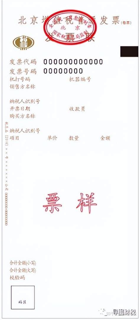 我国现行全部发票种类一览（2023） 知乎