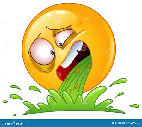 Puking Face Emoji Clipart