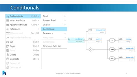 Hackolade Tutorial Part 6 Add Choice Conditional Pattern Fieldspdf