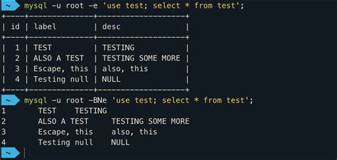 verificar un valor en una base de datos mysql desde un script bash de