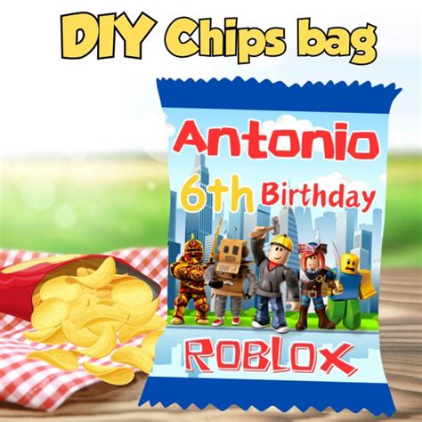 Roblox Chips Etsy