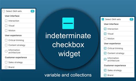 Interactive Indeterminate Checkbox