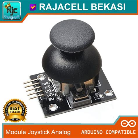 Dual Axis Analog Joystick Module Push Button For Arduino Shopee Malaysia