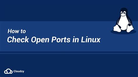 How To Check Open Ports In Linux Youtube