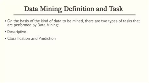 Classification And Prediction In Data Mining Pptx