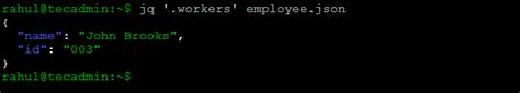 Comando Jq En Linux Con Ejemplos Ilinuxgeek