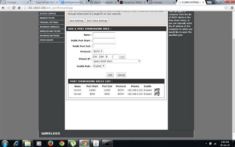 Networking Port Forwarding In D LINK DIR 524 Router Super User