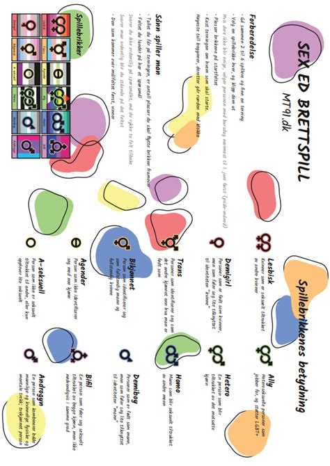 Sex Ed Brettspill MT Com