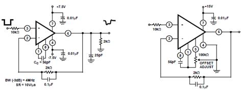 Operational Amplifier Schematic Notation For Decoupling Capacitor Electrical Engineering