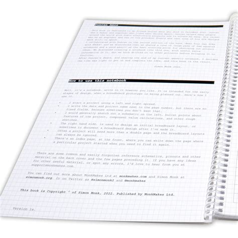 Monk Makes Electronics Notebook The Pi Hut