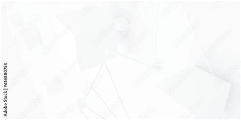 Abstract Digital Background Of Points And Lines Glowing Grey Plexus Big Data Network Or
