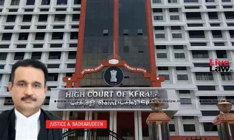 Kerala High Court Quashes Fir In Pantheerankavu Domestic Violence Case