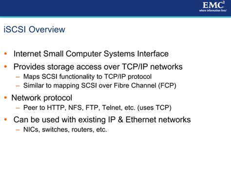 Iscsi Protocol And Functionality Pdf Internet Computing