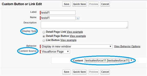 How To View Button In Salesforce1