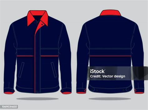 เวกเตอร์การออกแบบแจ็คเก็ต ภาพประกอบสต็อก ดาวน์โหลดรูปภาพตอนนี้ กระเป๋าเสื้อหรือกางเกง