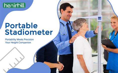 Heninhill Height Measurement Portable Stadiometer With Carry Case