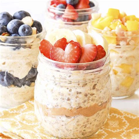 Overnight Oats Receita Natureba