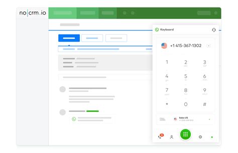NoCRM Io Call Center Software Integration Aircall