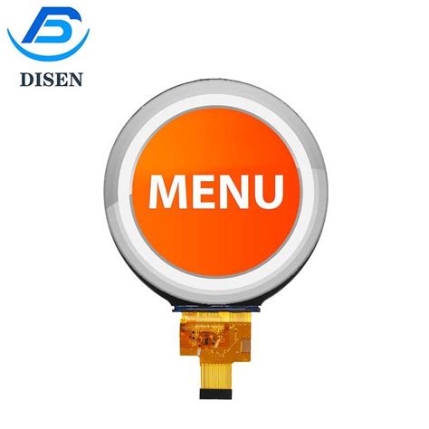 China 4 0 Inch Customized Round Lcd Screen For Smart Home Color Tft Lcd