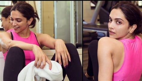 Deepika Padukones Workout Is An Inspiration Watch It Here