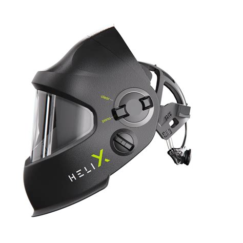 Optrel Helix Quattro Black Auto Darkening Welding Helmet With Isofit