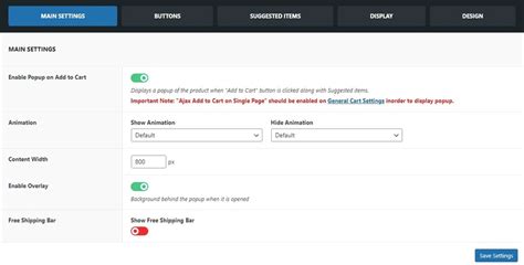 Ultimate Woocommerce Ajax Cart And Added To Cart Popup Documentation