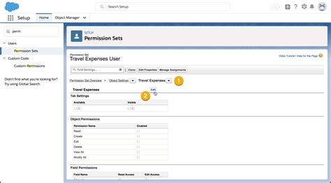Create A Permission Set For Your App Salesforce Dx For Isvs