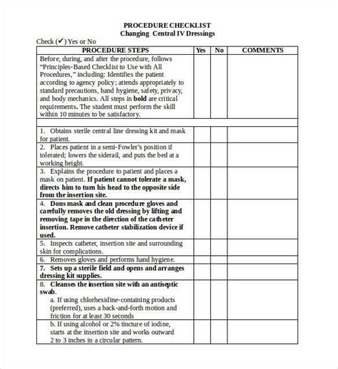 Ms Word Checklist Template Flyer Template