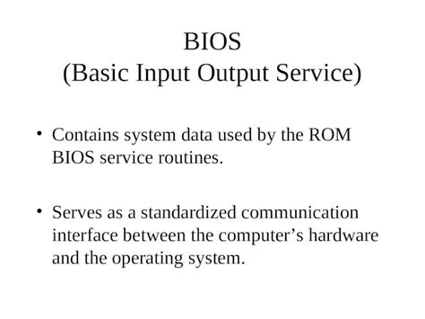 Ppt Bios Level Programming Dokumentips