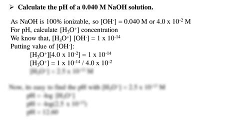 SOLUTION Acids And Basis Ionization PH Scale Relationship Between PH KA And Kb 1 Studypool