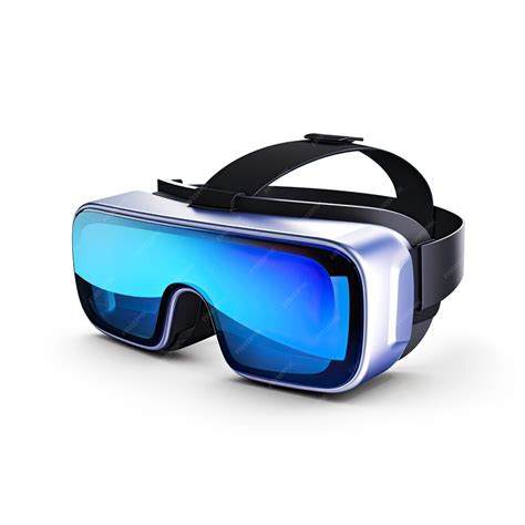 Premium Photo Virtual Reality Goggles Isolated On White Background 3d
