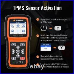 Tire Pressure Sensor TPMS Programming Activate Auto Car OBD2 Diagnostic Scanner Tire Pressure