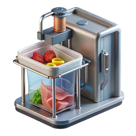 Automated Food Processor Efficient Kitchen Appliance For Healthy Meals
