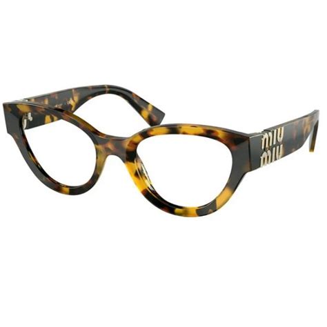 Óculos De Grau Feminino Miu Miu Mu 01vv Vau1o1 52 Ótica Safira