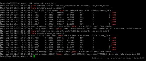 Linux服务器java进程突然消失排查办法 Myseries 博客园