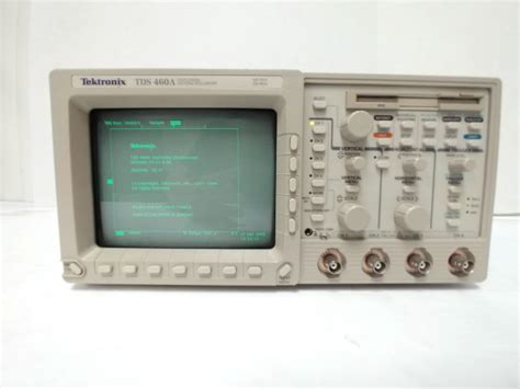 Tektronix Tds460a Digital Storage Oscilloscope 400 Mhz Global Test Equipment