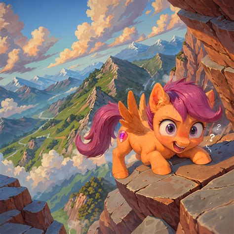 Scootaloo Скуталу Mlp Neuroart Cmc Метконосцы меткоискатели