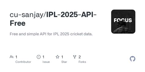 GitHub Cu Sanjay IPL API Free Free And Simple API For IPL Cricket Data